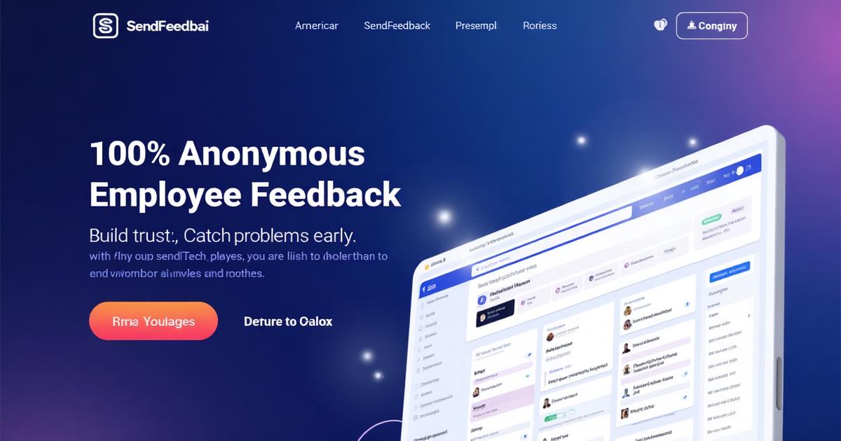Anonymous Employee Feedback for HR Teams | SendFeedback.ai